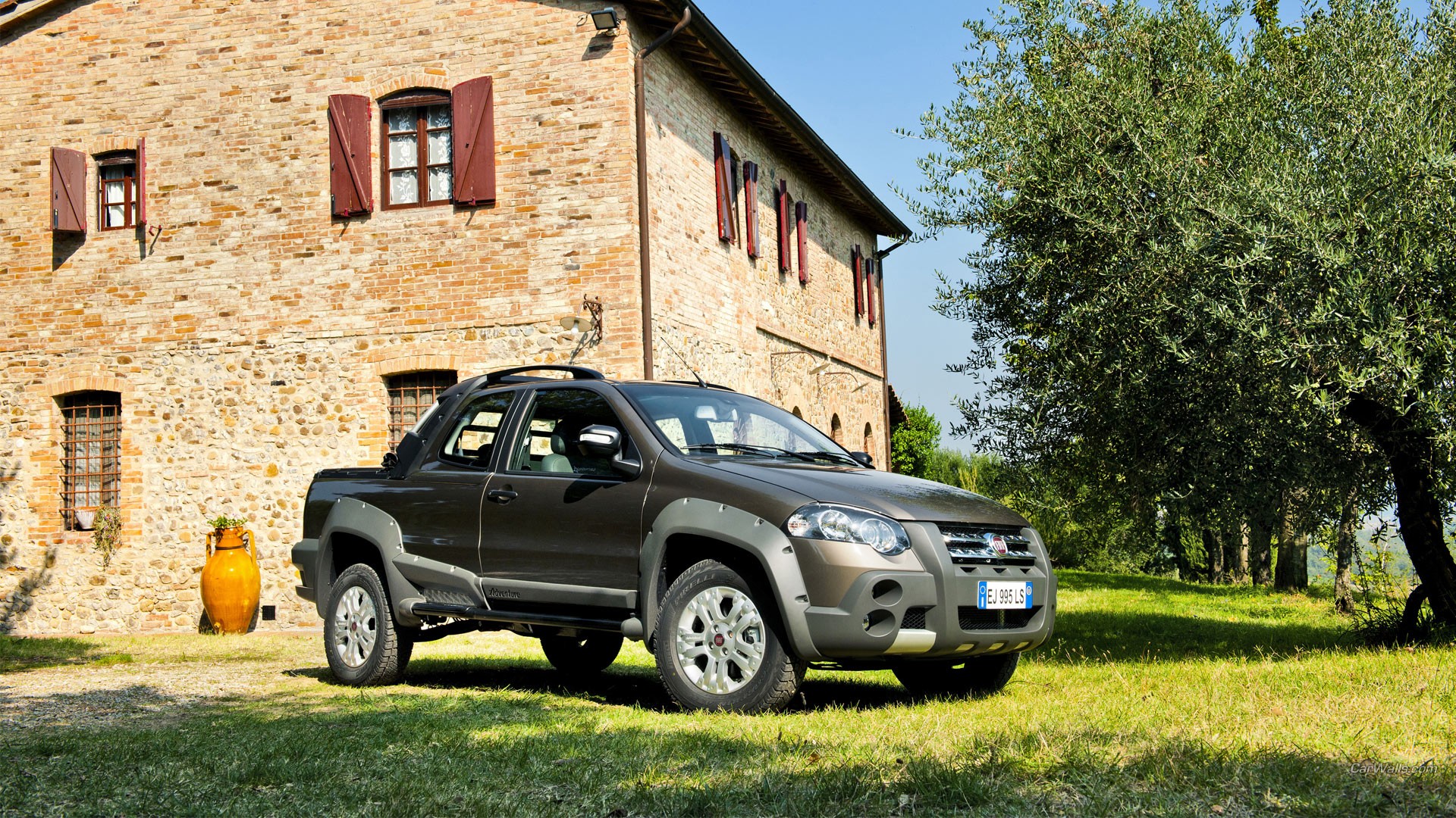 Vehicles Fiat Strada HD Wallpaper