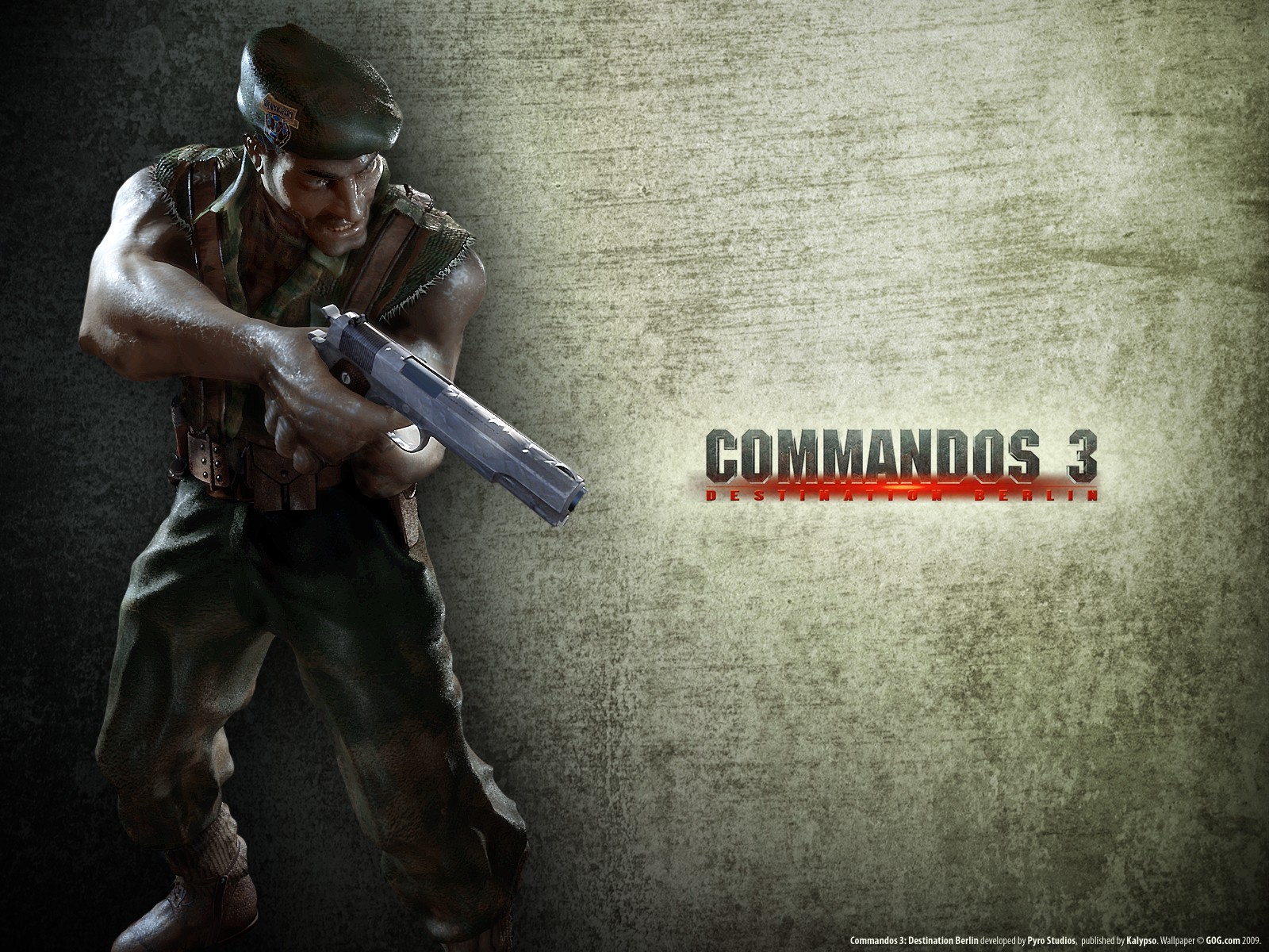 Download Video Game Commandos 3: Destination Berlin Wallpaper