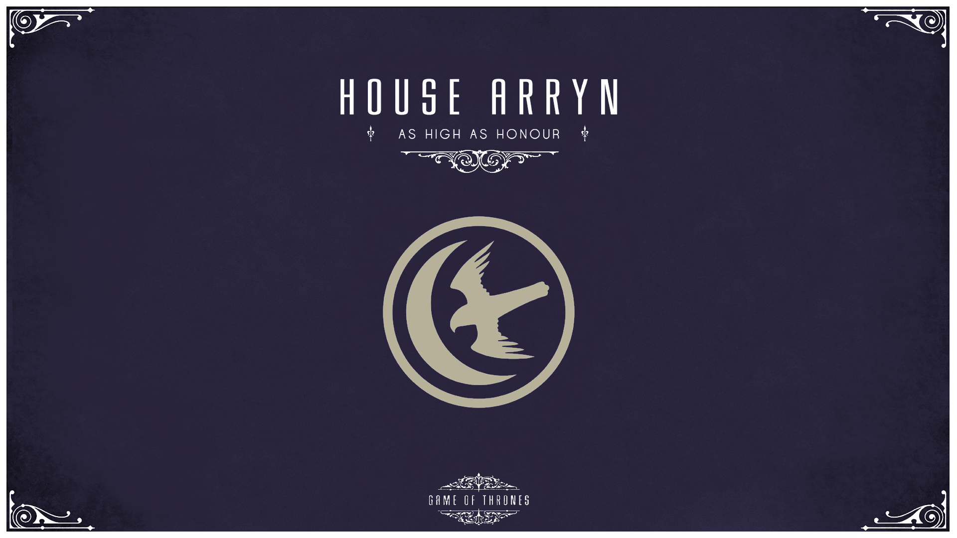 House Arryn Emblem – HD Game of Thrones Wallpaper