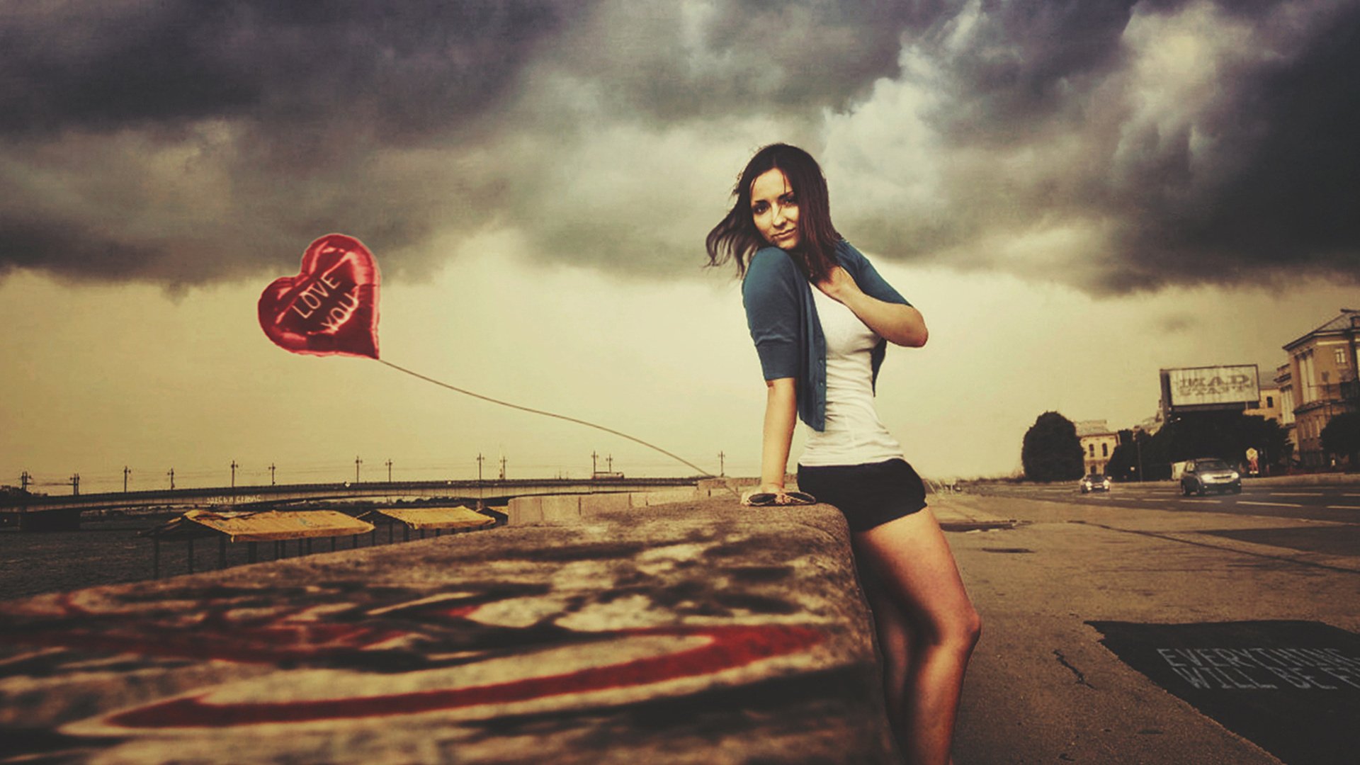 Download Love Woman Model HD Wallpaper