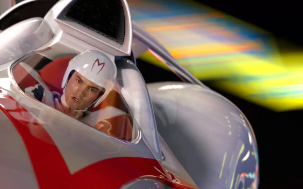 Speed Racer Anime 4K Ultra HD Wallpaper – Classic Racing Action