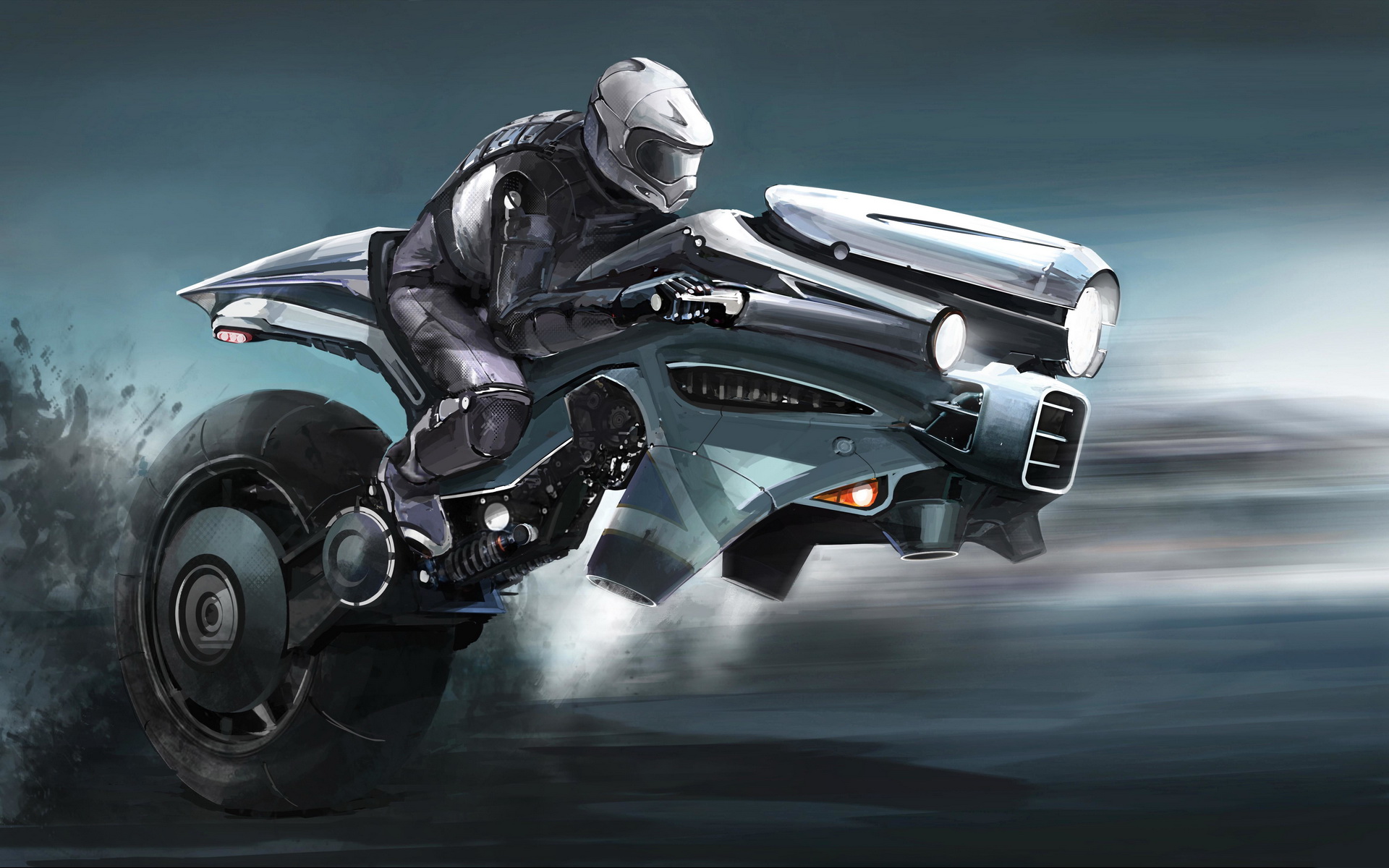 Download Sci Fi Vehicle HD Wallpaper by Min Guen