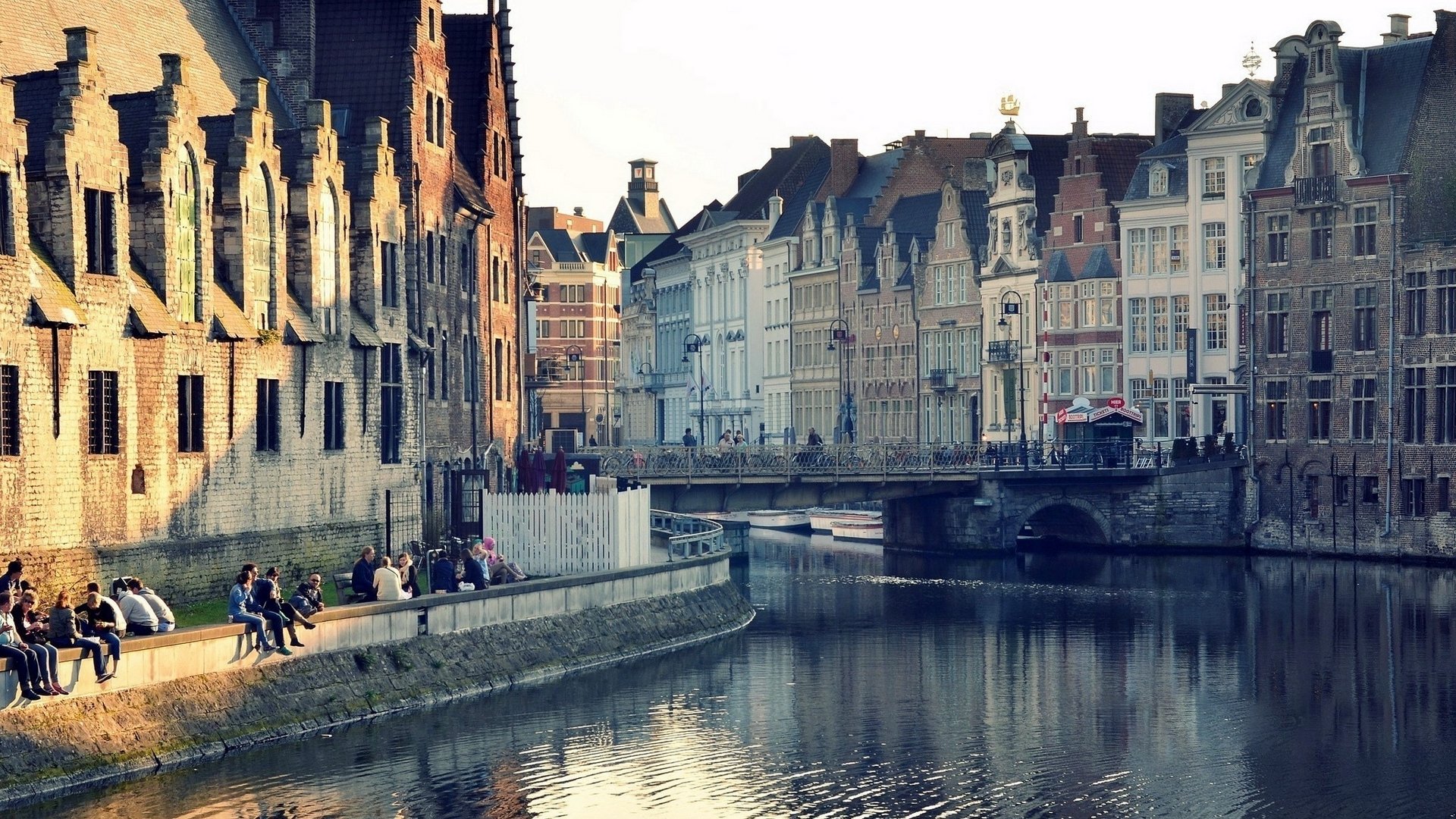 Download Man Made Ghent HD Wallpaper