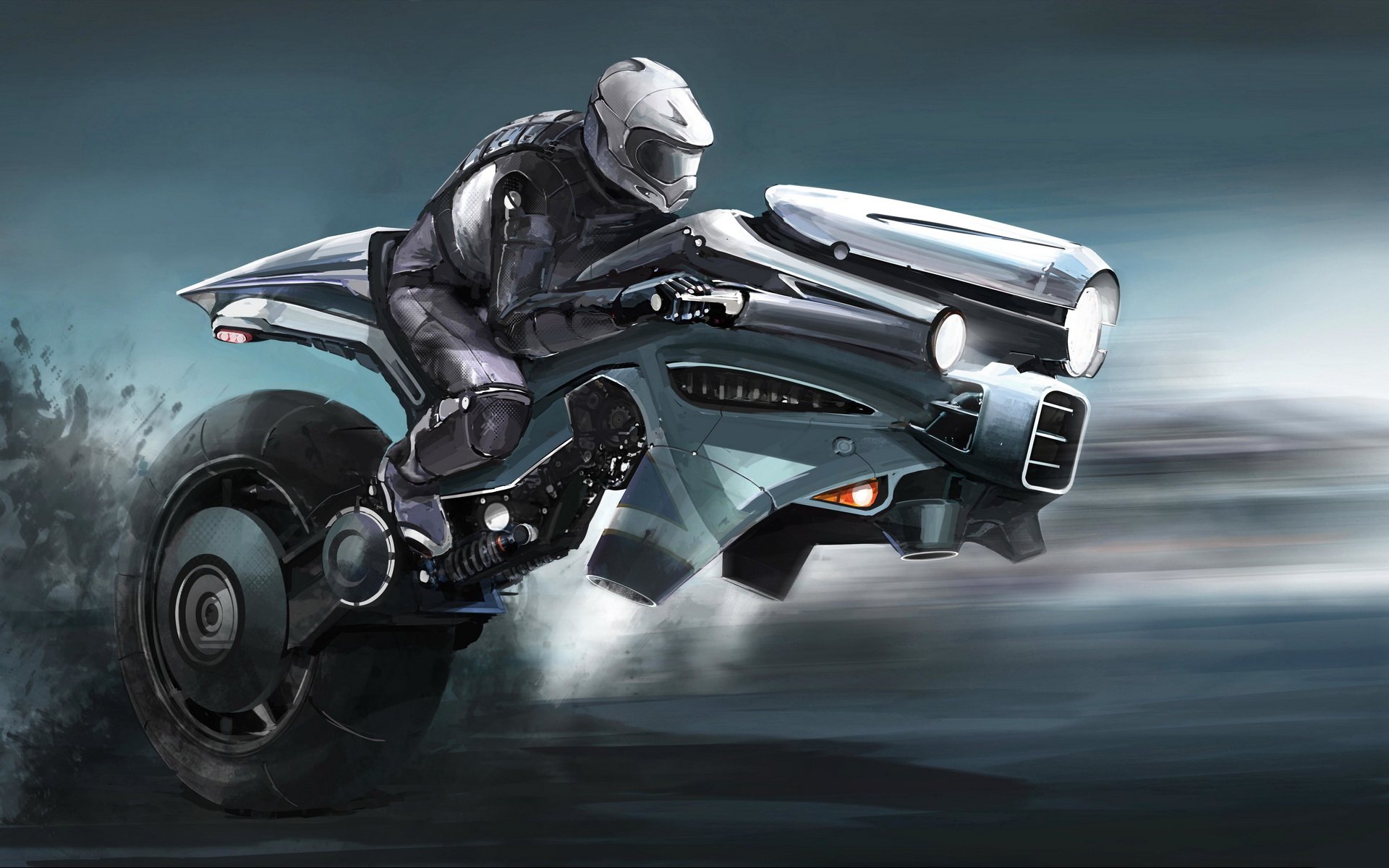 Download Sci Fi Vehicle HD Wallpaper by Min Guen