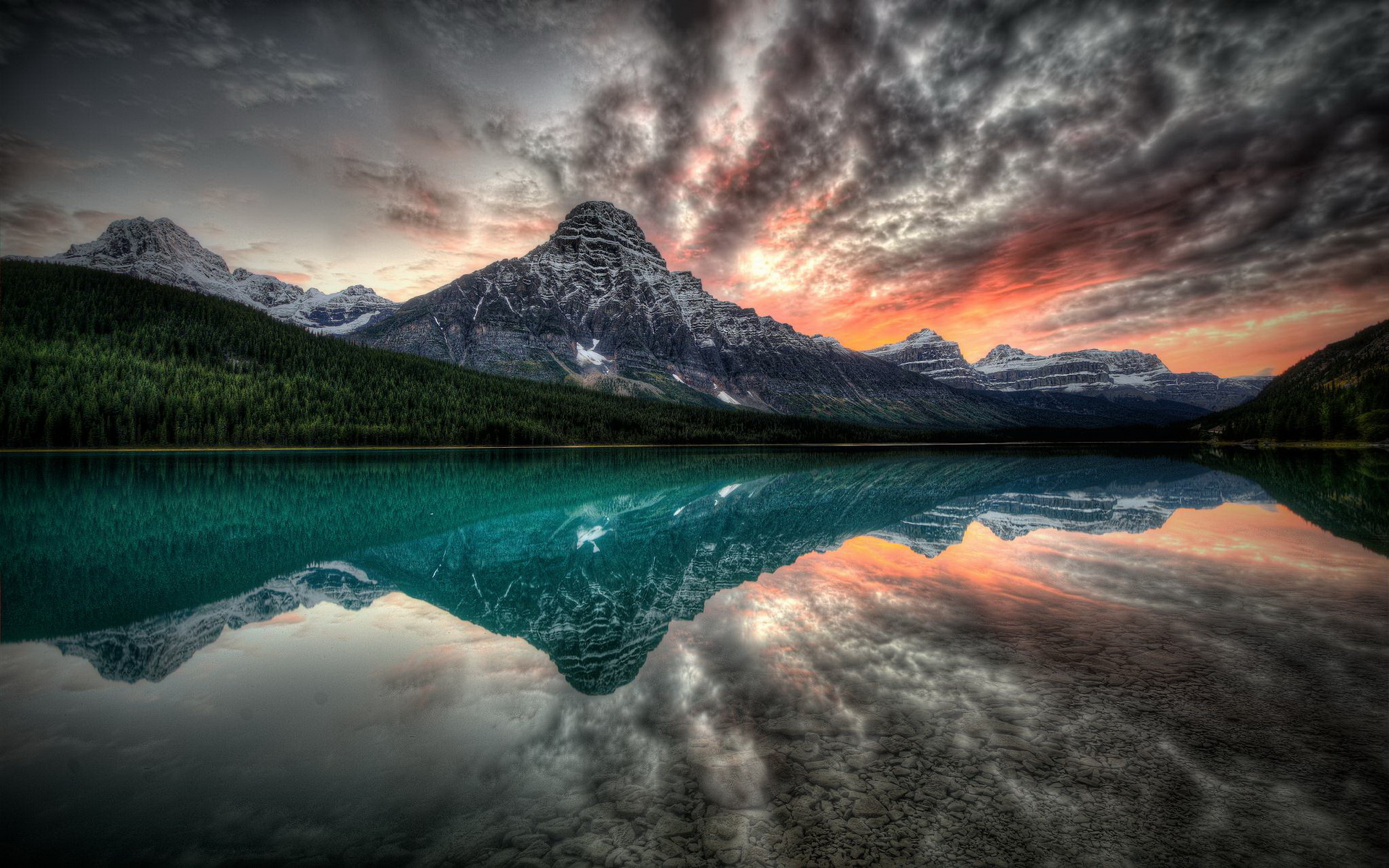 Download Nature Reflection HD Wallpaper