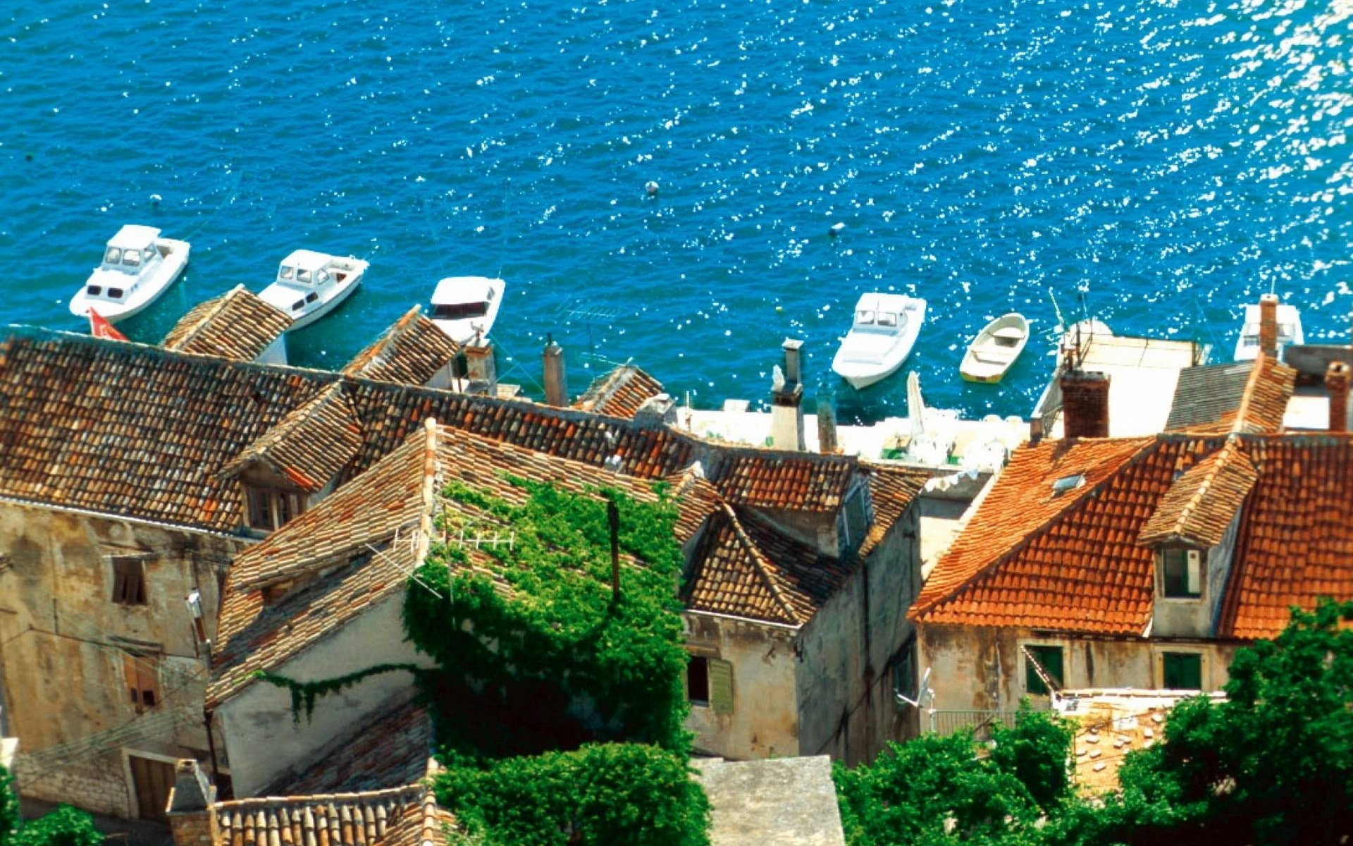 Download Man Made Harbor HD Wallpaper