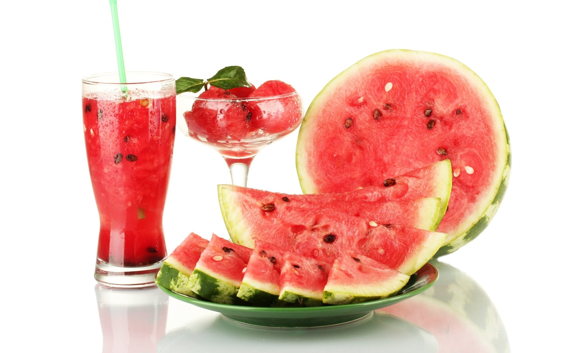 Refreshing Watermelon Delights HD Wallpaper