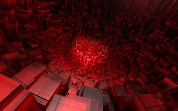Download Red 3D CGI Abstract PFP