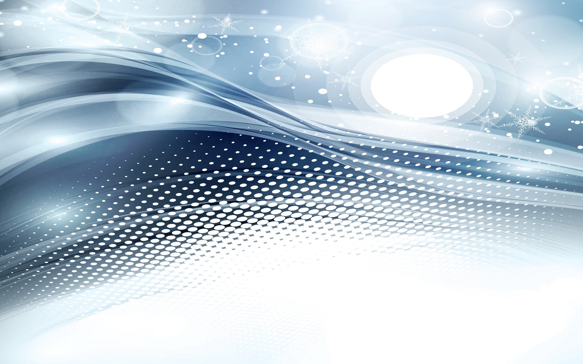 Glacial Flow - Abstract Vector HD Wallpaper