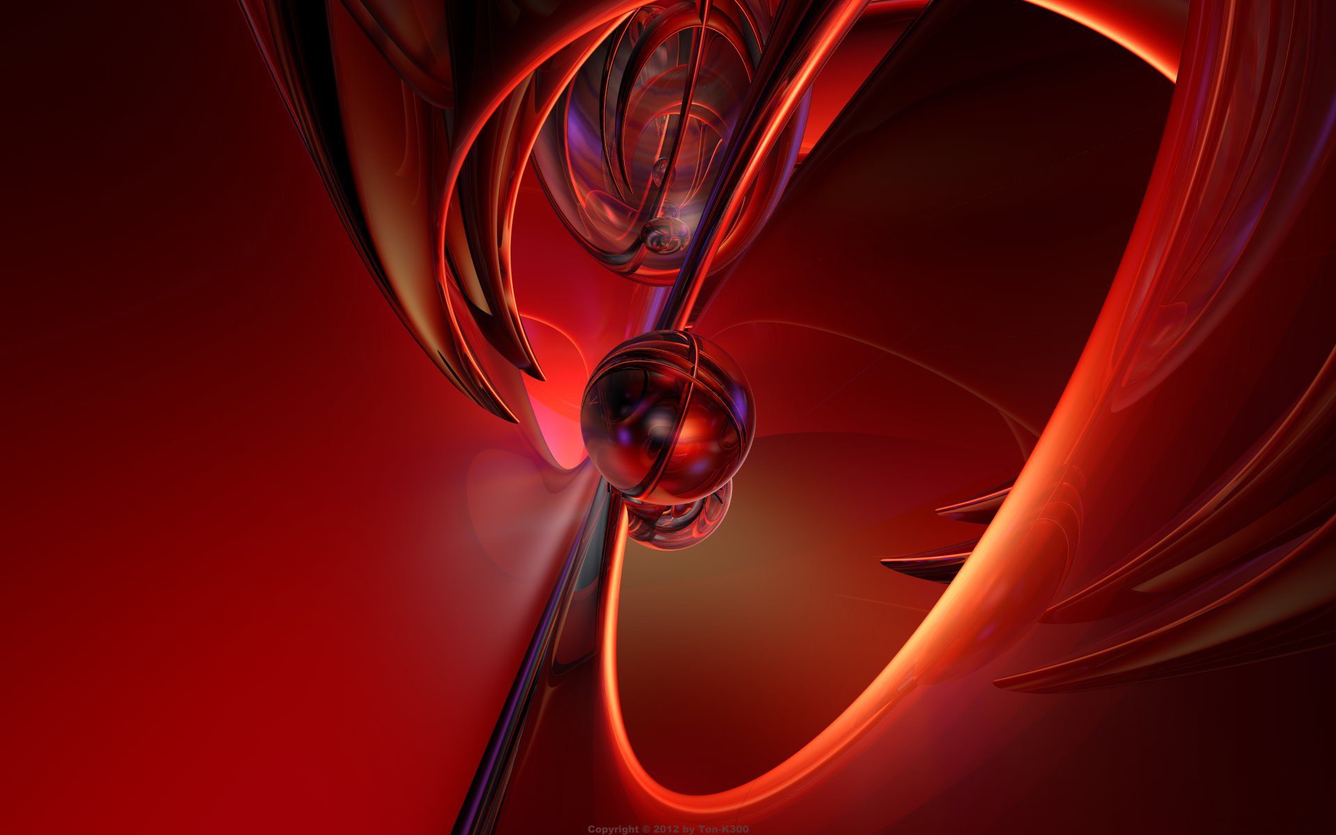 Download Abstract Red HD Wallpaper