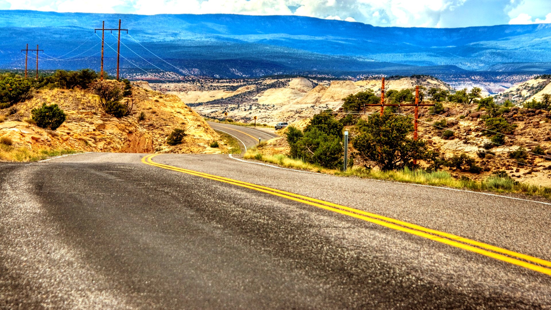 Download Man Made Road HD Wallpaper