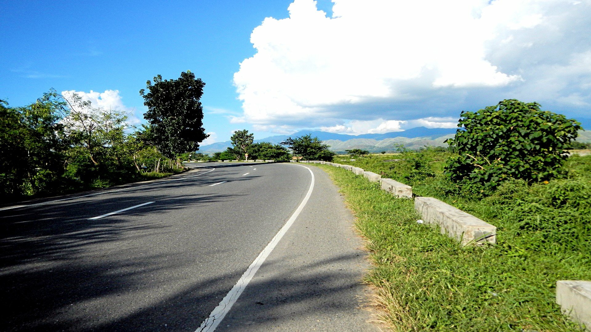 Download Man Made Road HD Wallpaper