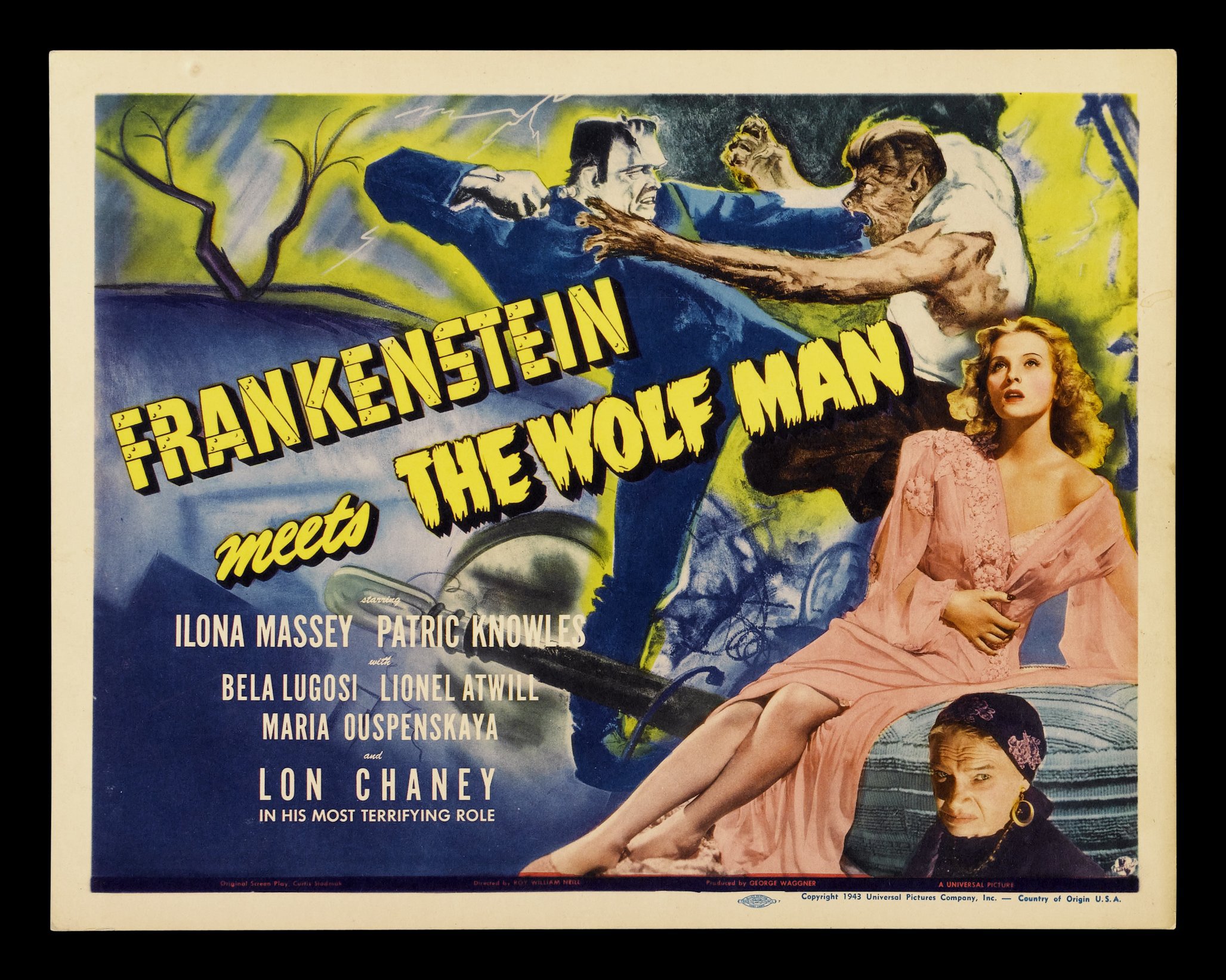 Download Franenstein Movie Frankenstein Meets The Wolf Man HD Wallpaper