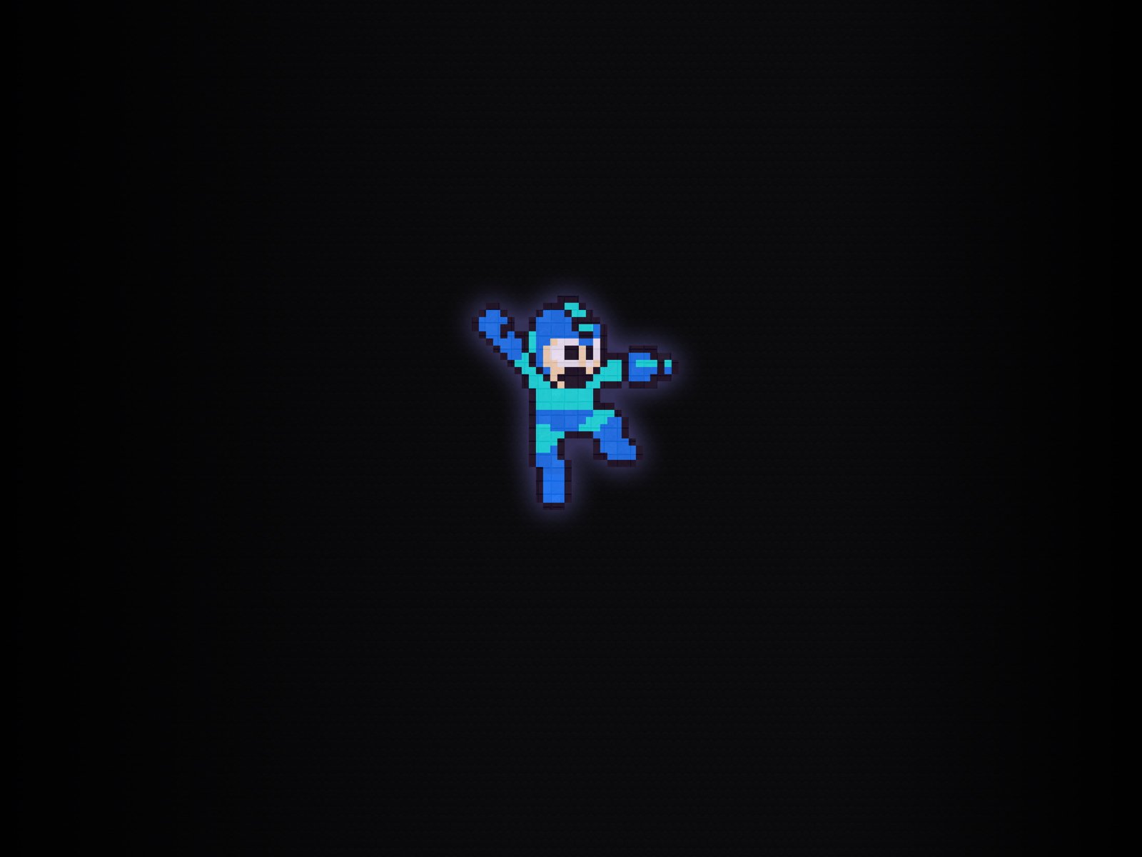 Pixel Hero: Mega Man — HD Wallpaper | 1600x1200 | Wallpaper Abyss