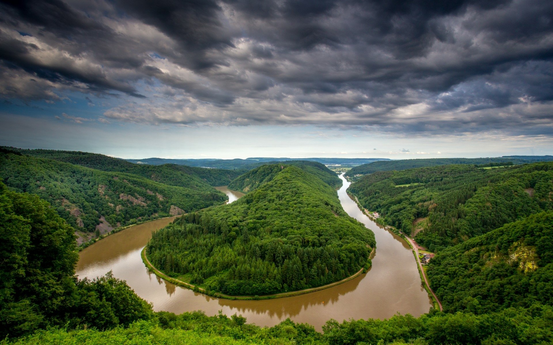 Download Nature River HD Wallpaper