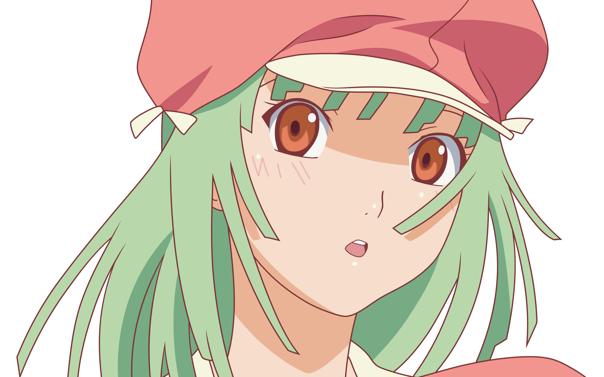 Download Nadeko Sengoku Anime Monogatari (Series) 4k Ultra HD Wallpaper