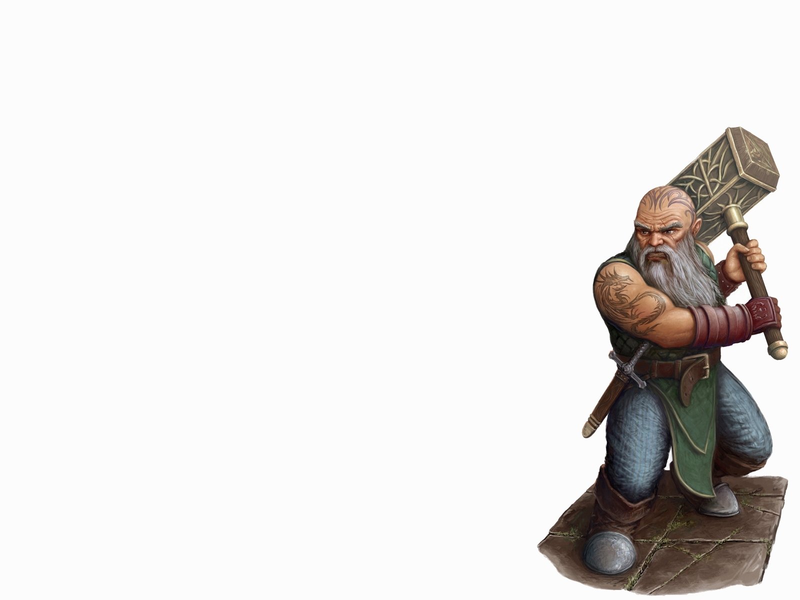 Download Fantasy Dwarf Wallpaper by Joe Shawcross