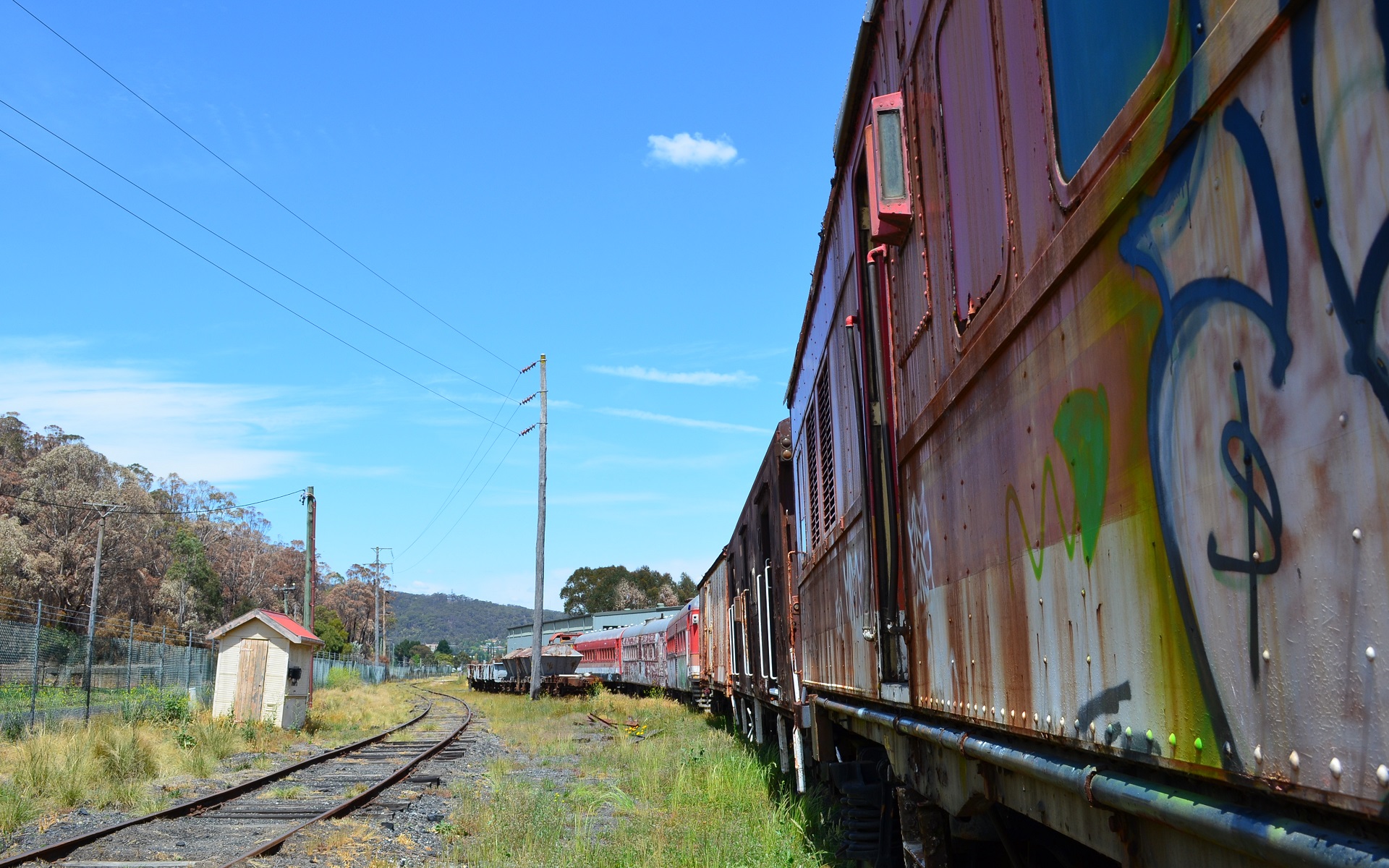 Train At The State Mine Museum Lithgow by lonewolf6738