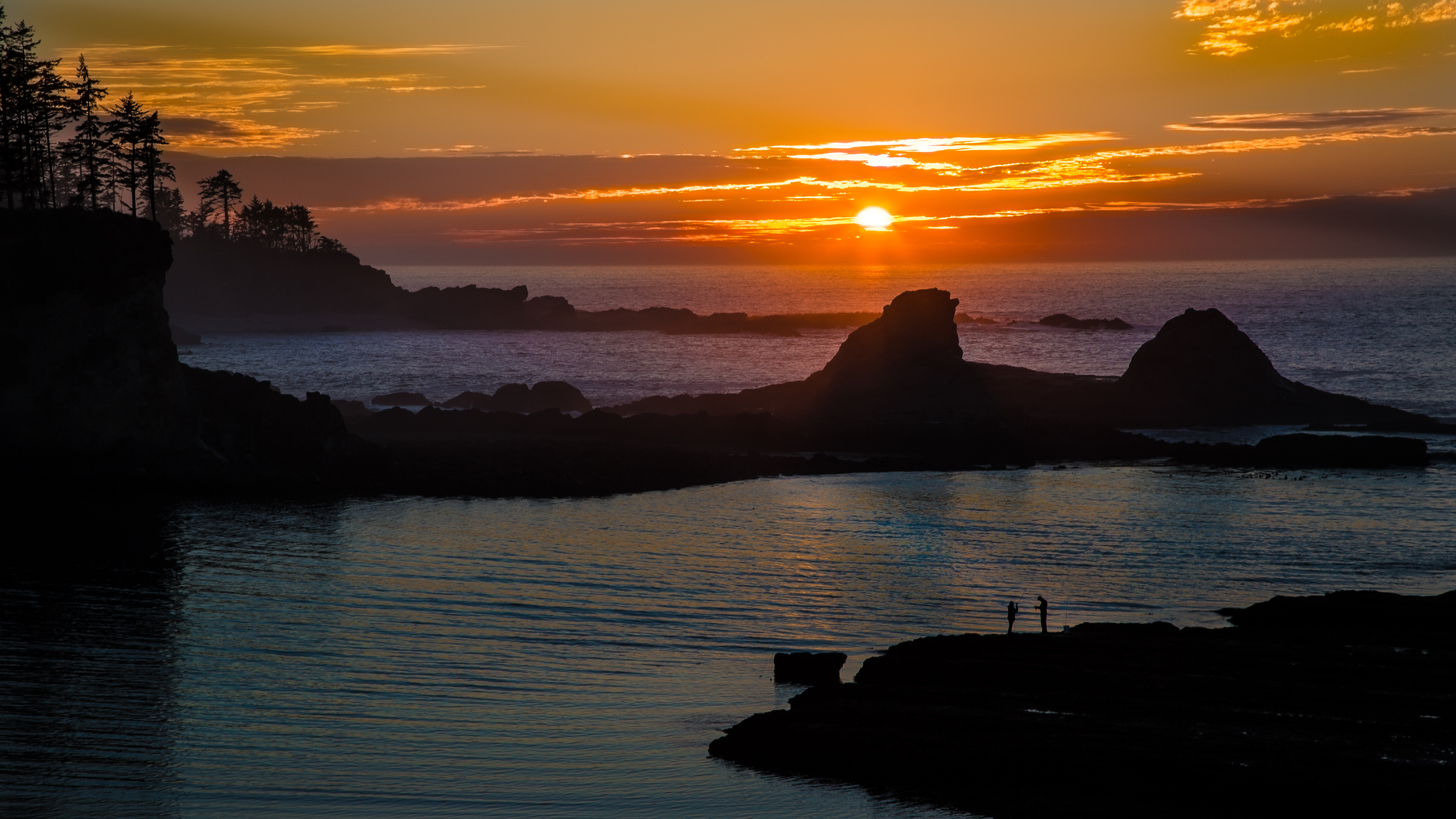 4K Ultra HD Sunset Serenity: Nature’s Golden Glow