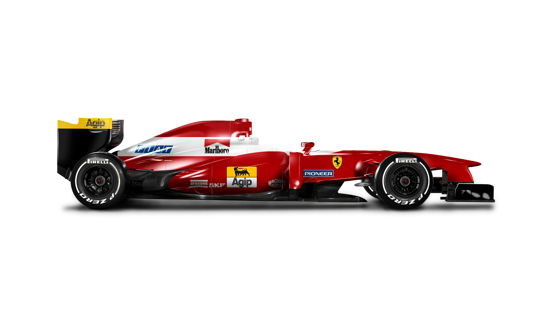 F1 Speedster HD: Iconic Red Racing Power in Motion | 1920x1080 ...