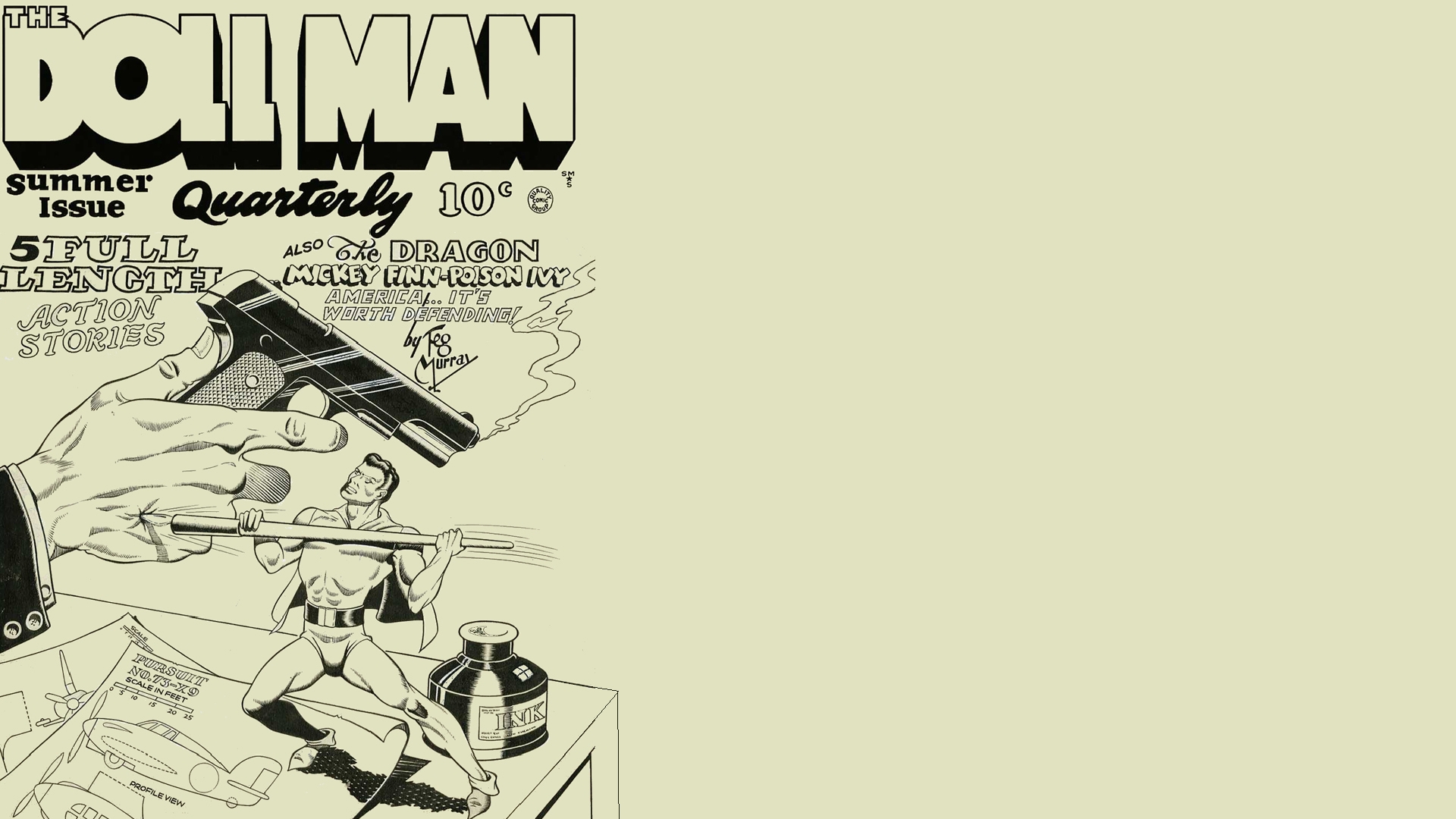 Comics Dollman HD Wallpaper