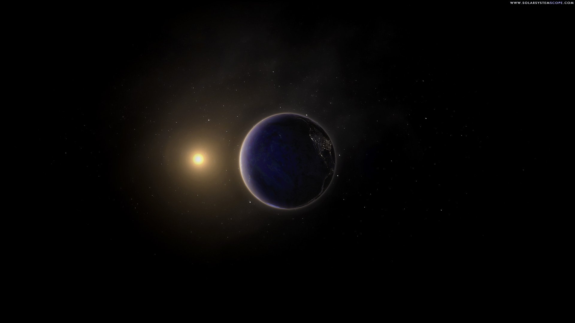 Download Sun Planet Space Nature Earth From Space HD Wallpaper