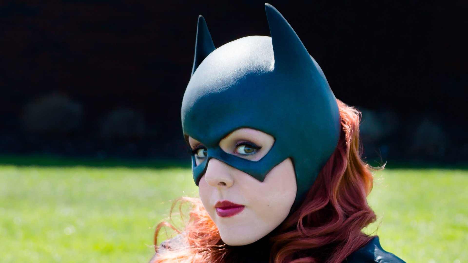 Dynamic Batgirl Cosplay HD Wallpaper