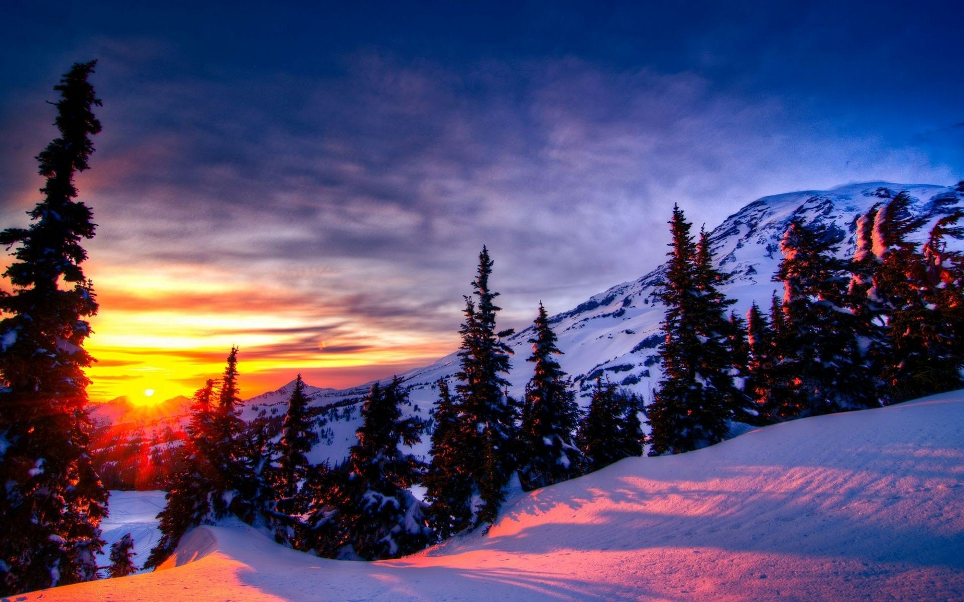 Stunning Sunrise: A Nature-Inspired HD Wallpaper
