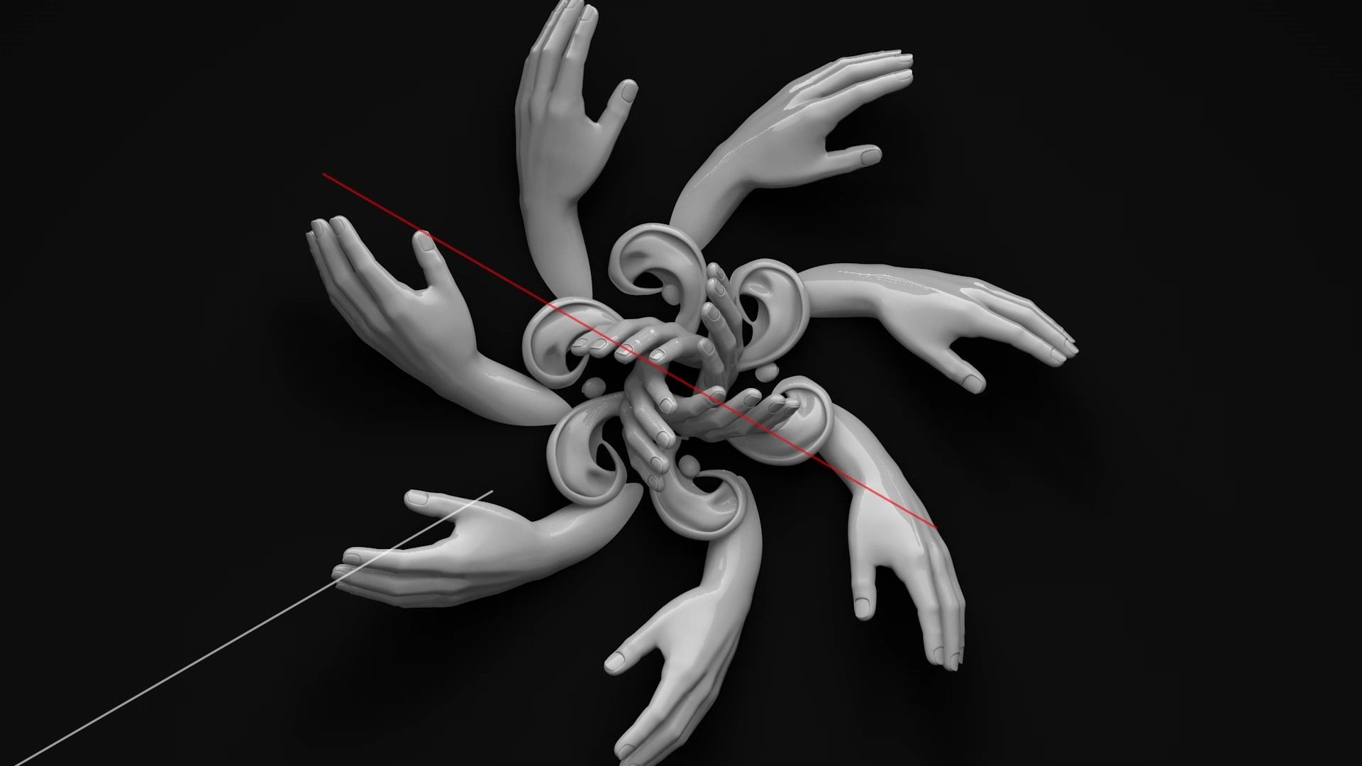 Download Hand Head Max Cooper Music Artistic HD Wallpaper