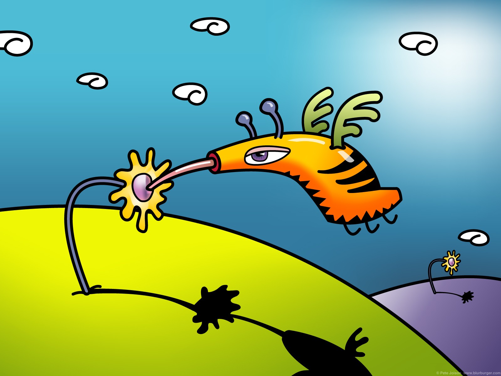 Download Artistic Blurburger Wallpaper