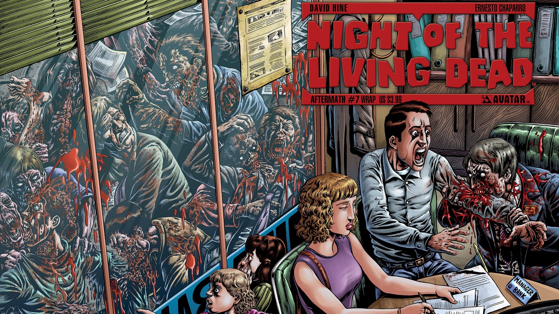 Download Comic Night Of The Living Dead HD Wallpaper