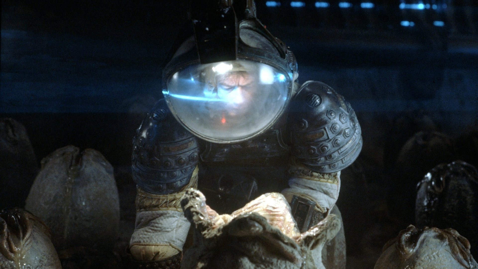 Alien Encounter: HD Sci-Fi Movie Wallpaper