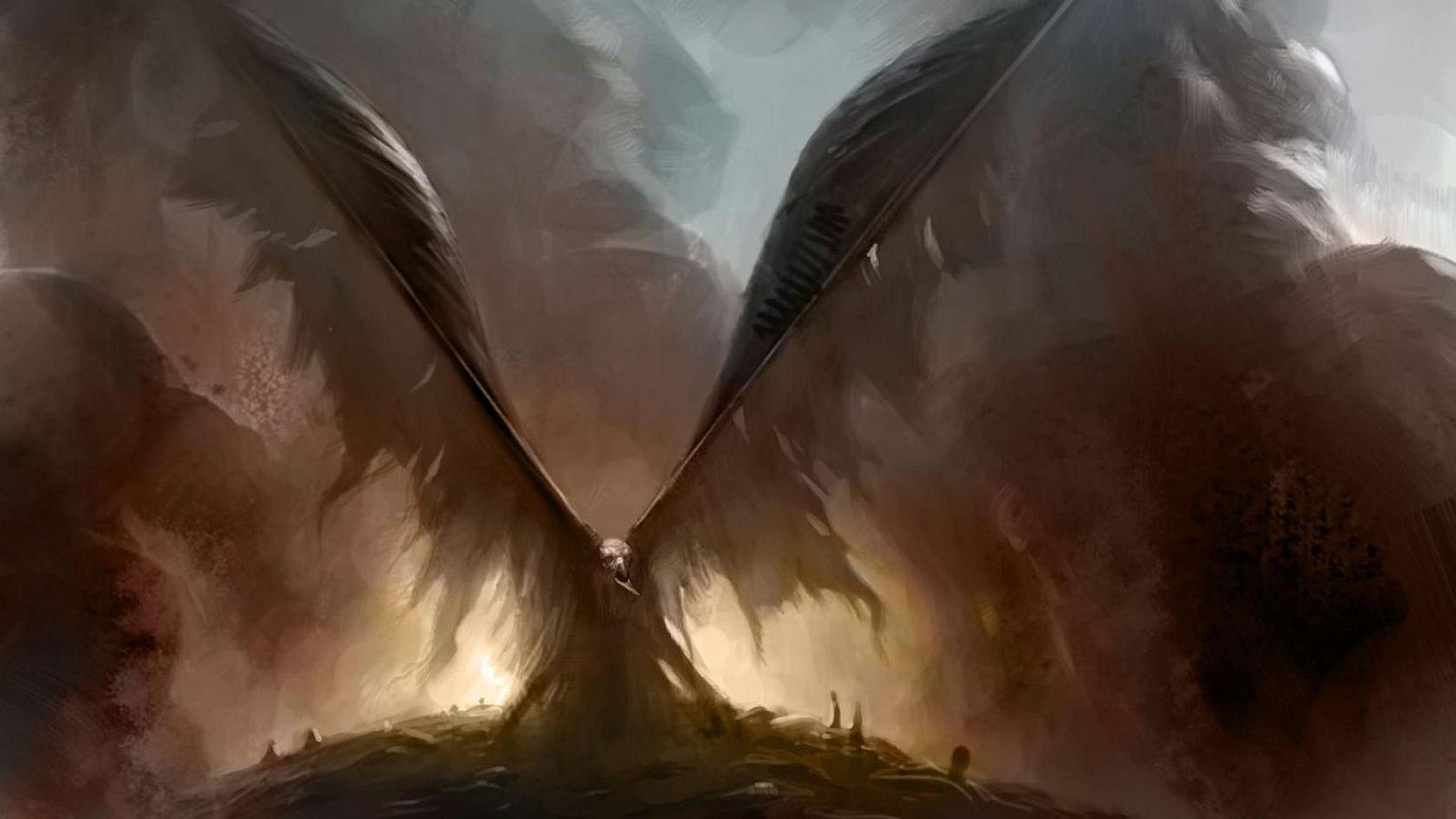 Dark Demon Fantasy HD Wallpaper