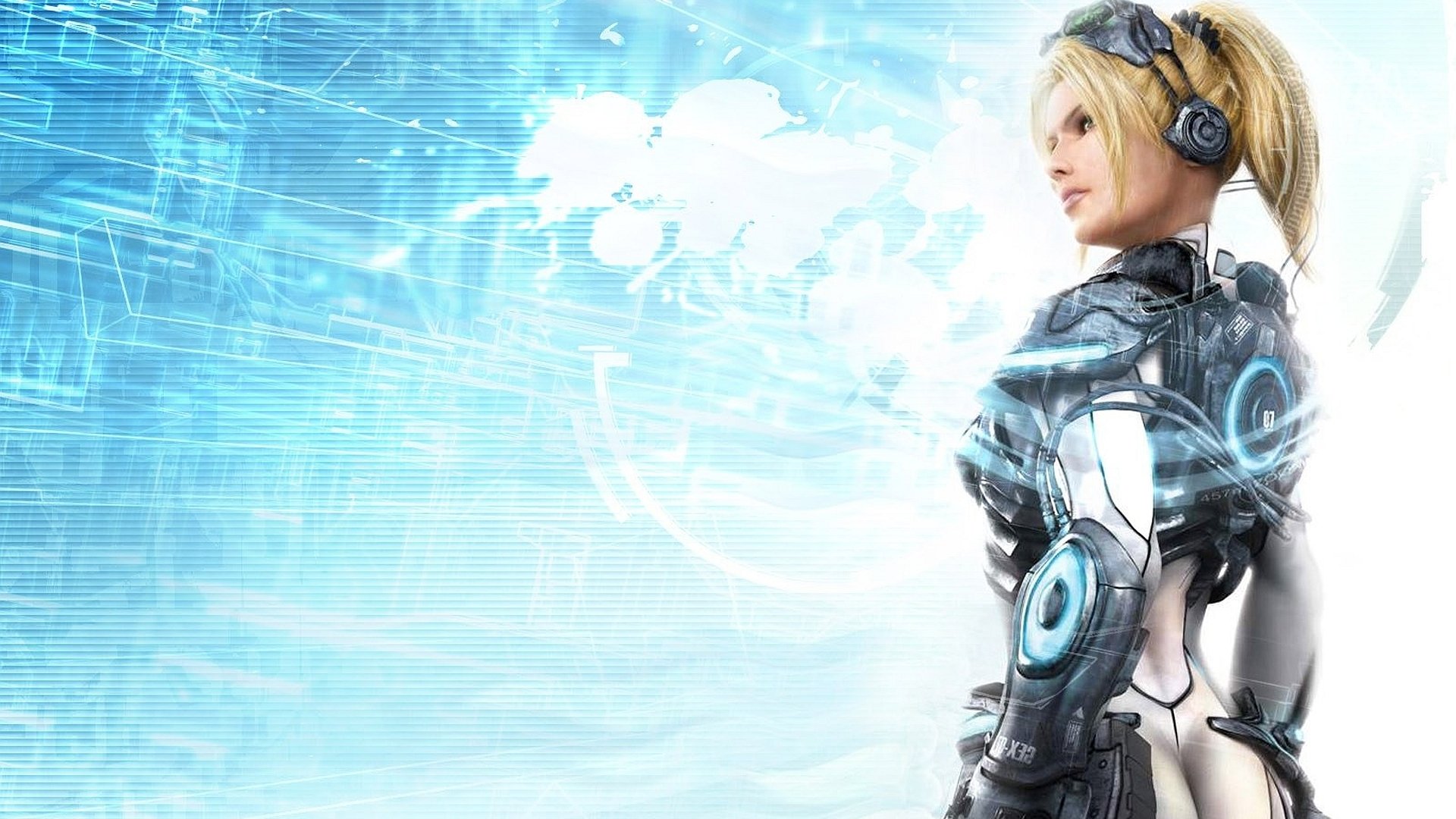 StarCraft HD Warrior: Futuristic Battle Ready Wallpaper