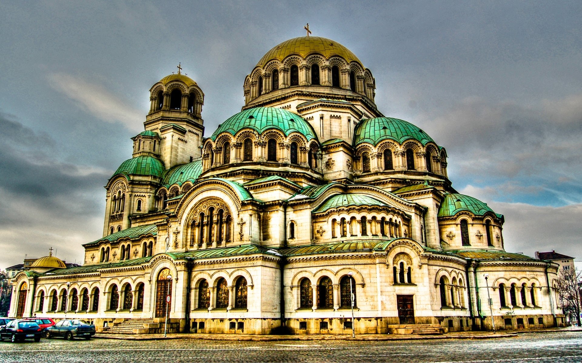 Download Religious Alexander Nevsky Cathedral, Sofia HD Wallpaper