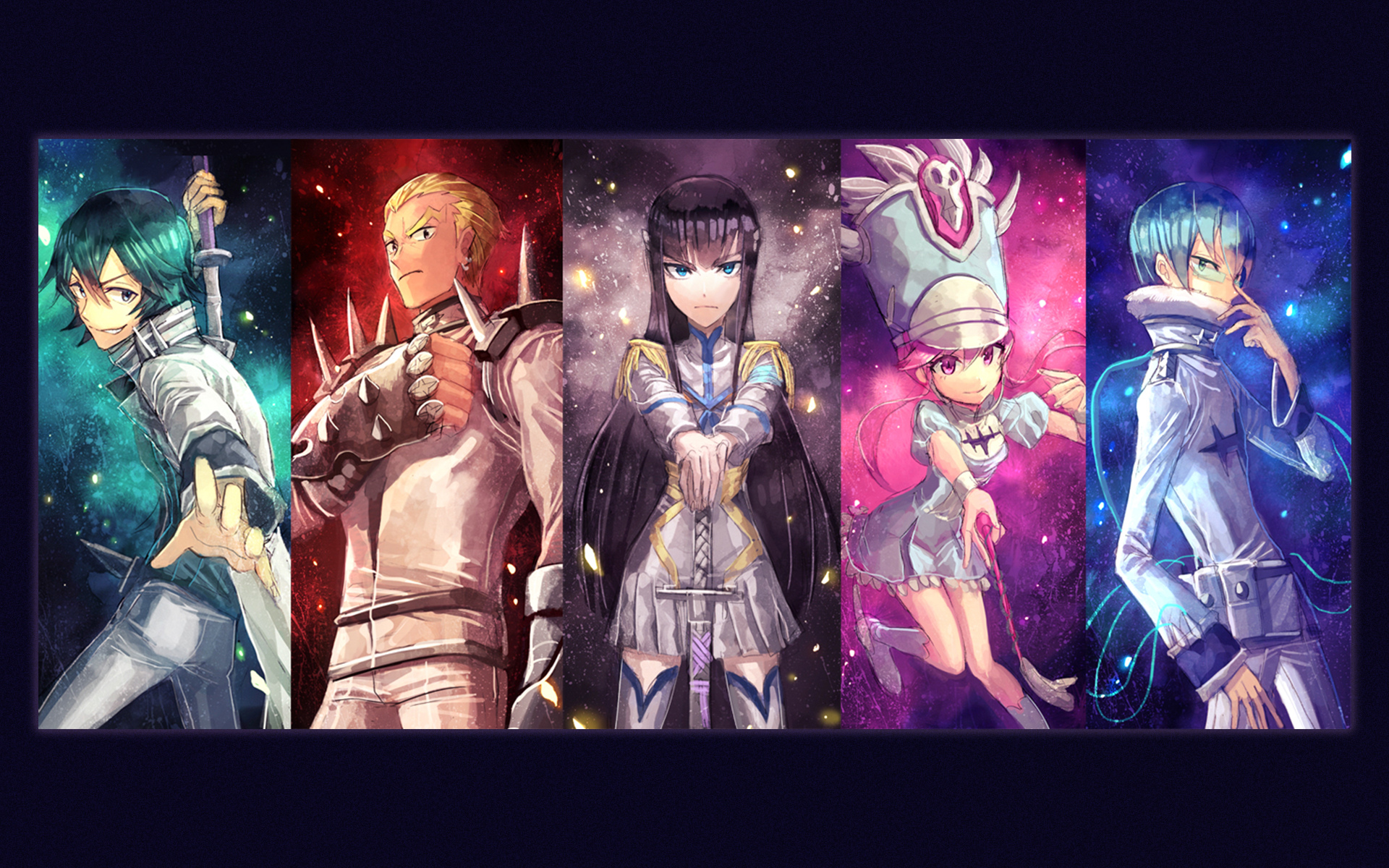 Kill La Kill HD Anime Wallpaper: Iconic Characters United in Epic Style ...