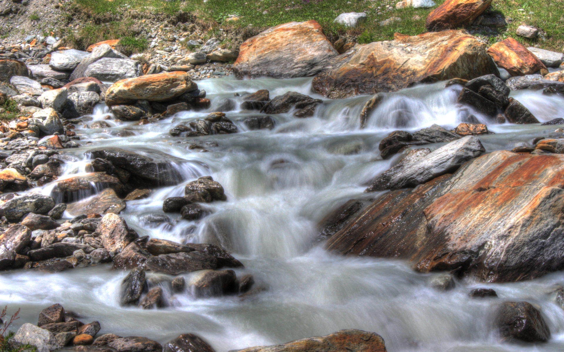 Download Nature Stream HD Wallpaper