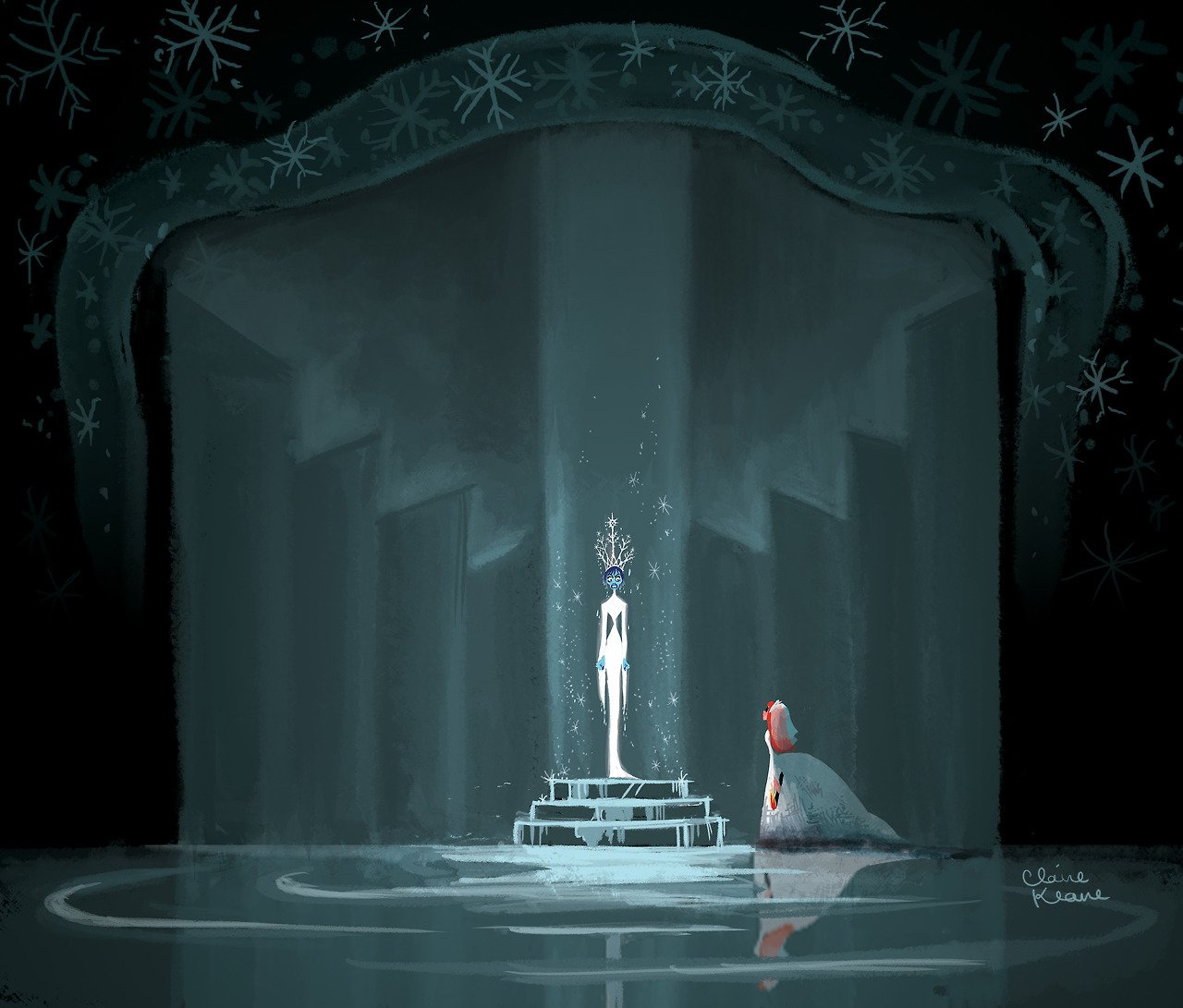 Frozen HD Wallpaper — Elsa's Ice Throne