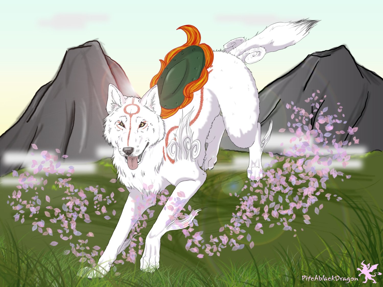 Download Video Game Ōkami Wallpaper by PitchblackDragon