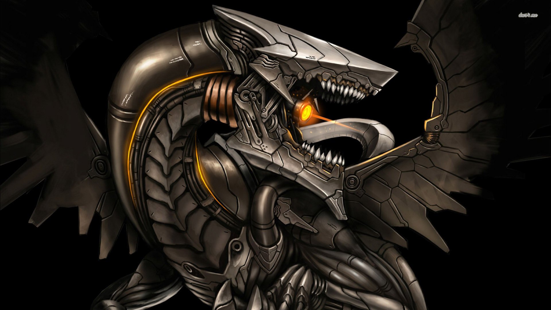Download Dragon Sci Fi Creature HD Wallpaper by Gia