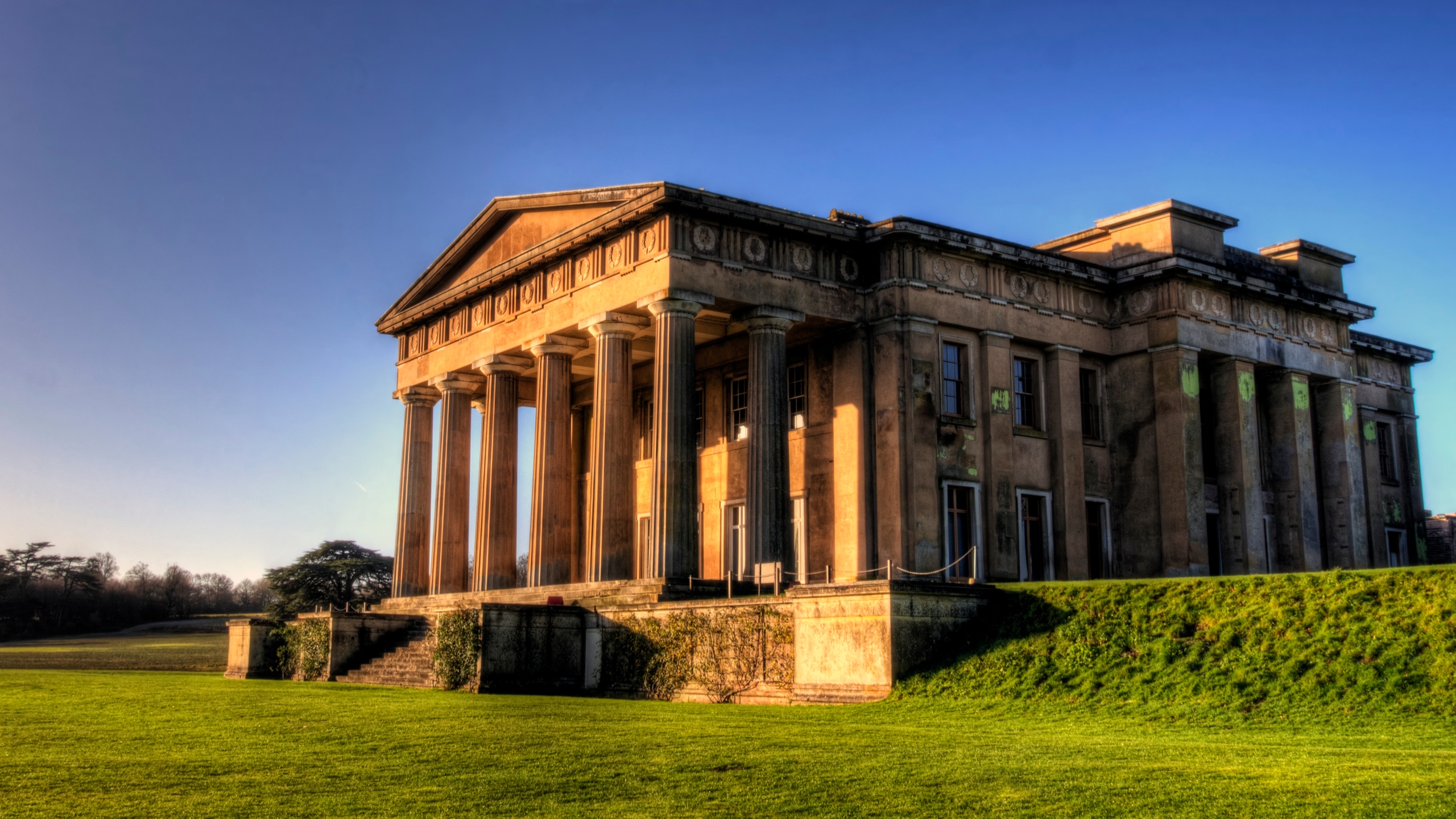 The Grange, Northington HD Wallpaper