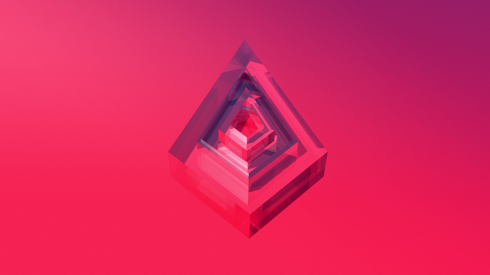HD Abstract Facets: Vibrant Geometric Depth by Justin Maller ...
