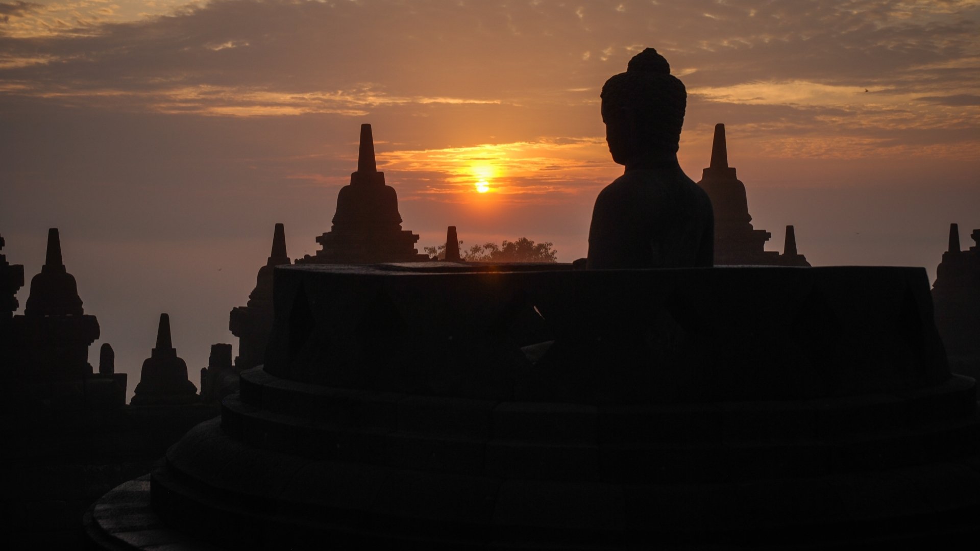 Download Religious Borobudur HD Wallpaper