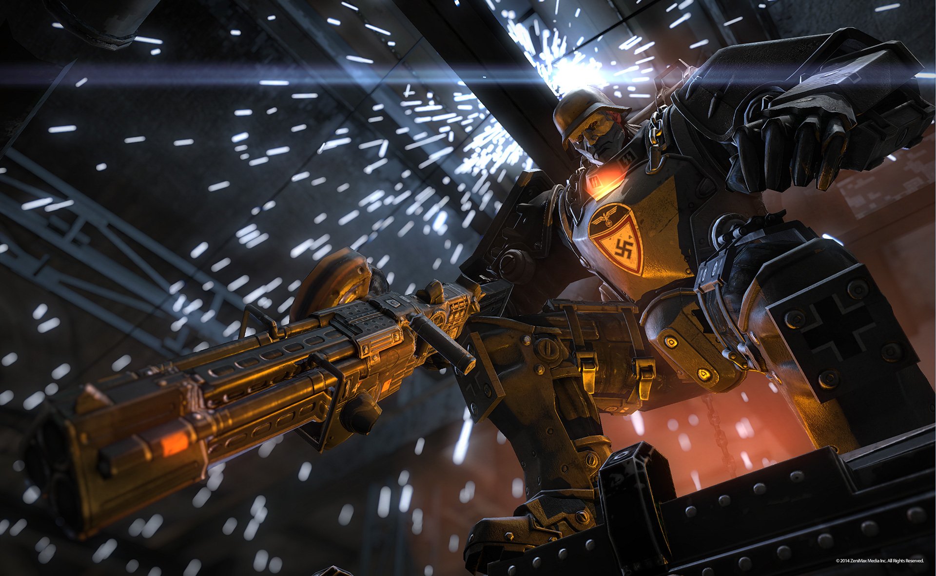 Download Wolfenstein Video Game Wolfenstein: The New Order HD Wallpaper