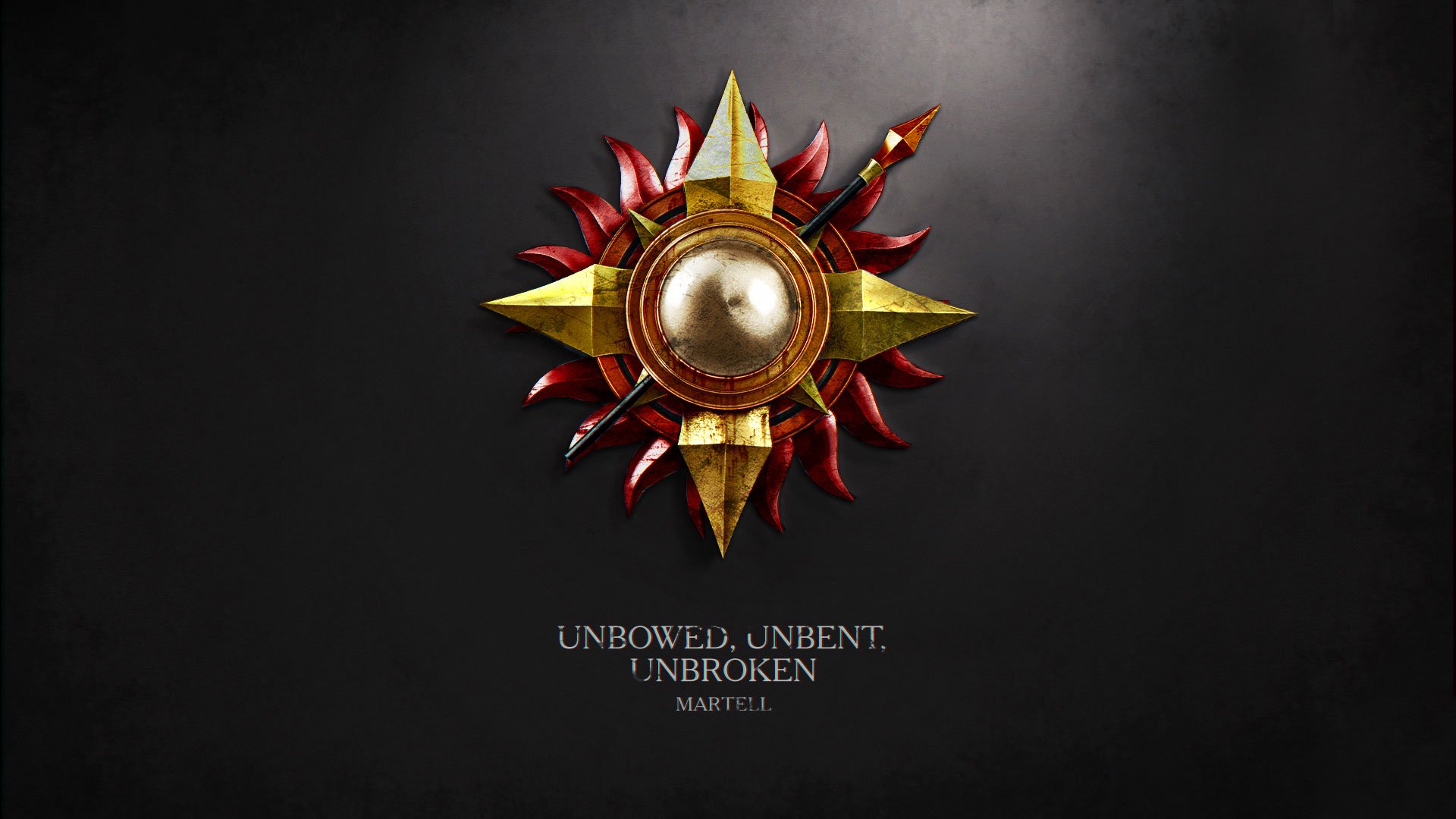Game of Thrones HD Wallpaper: Unbowed, Unbent, Unbroken