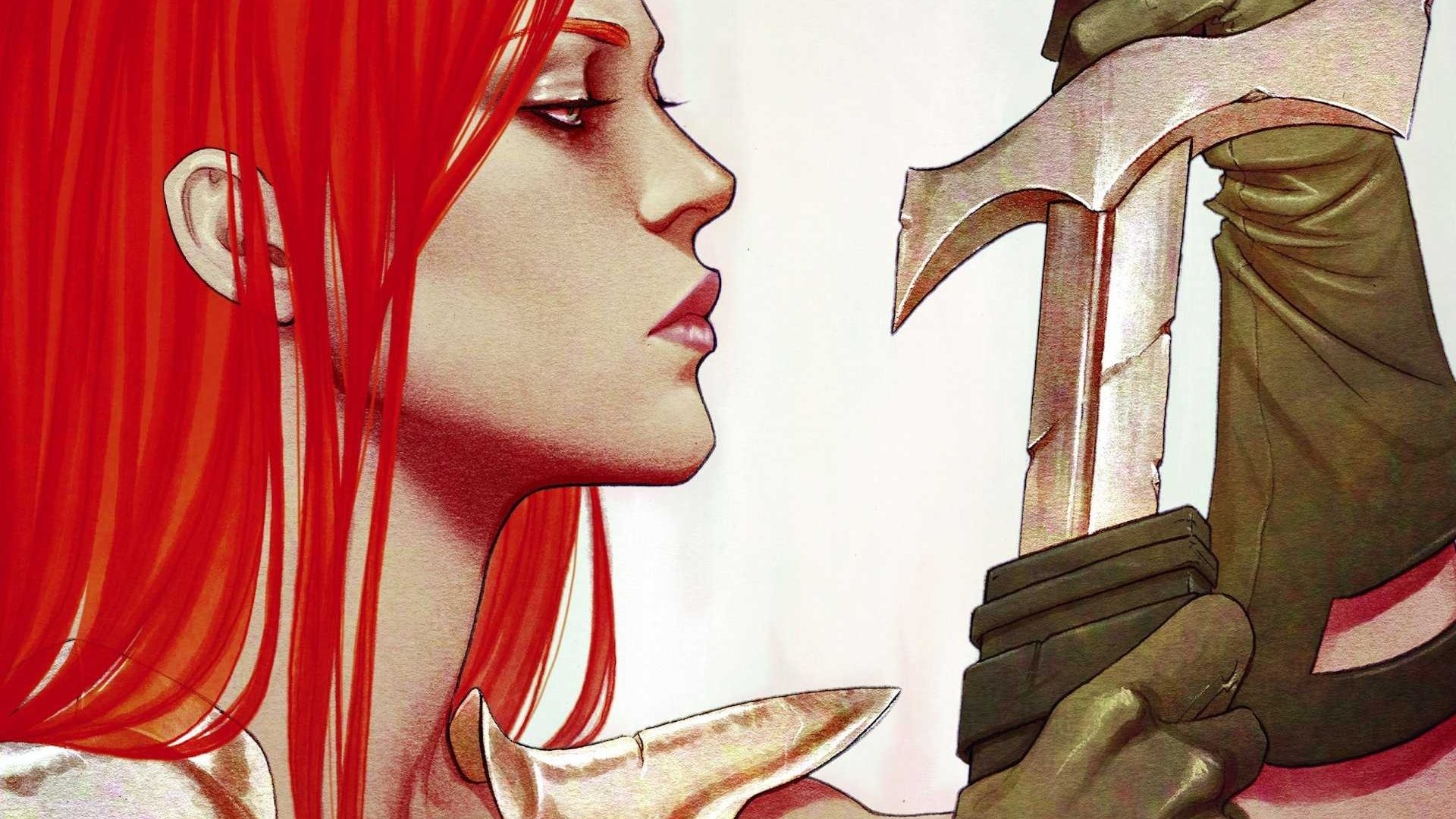 Download Comic Red Sonja HD Wallpaper