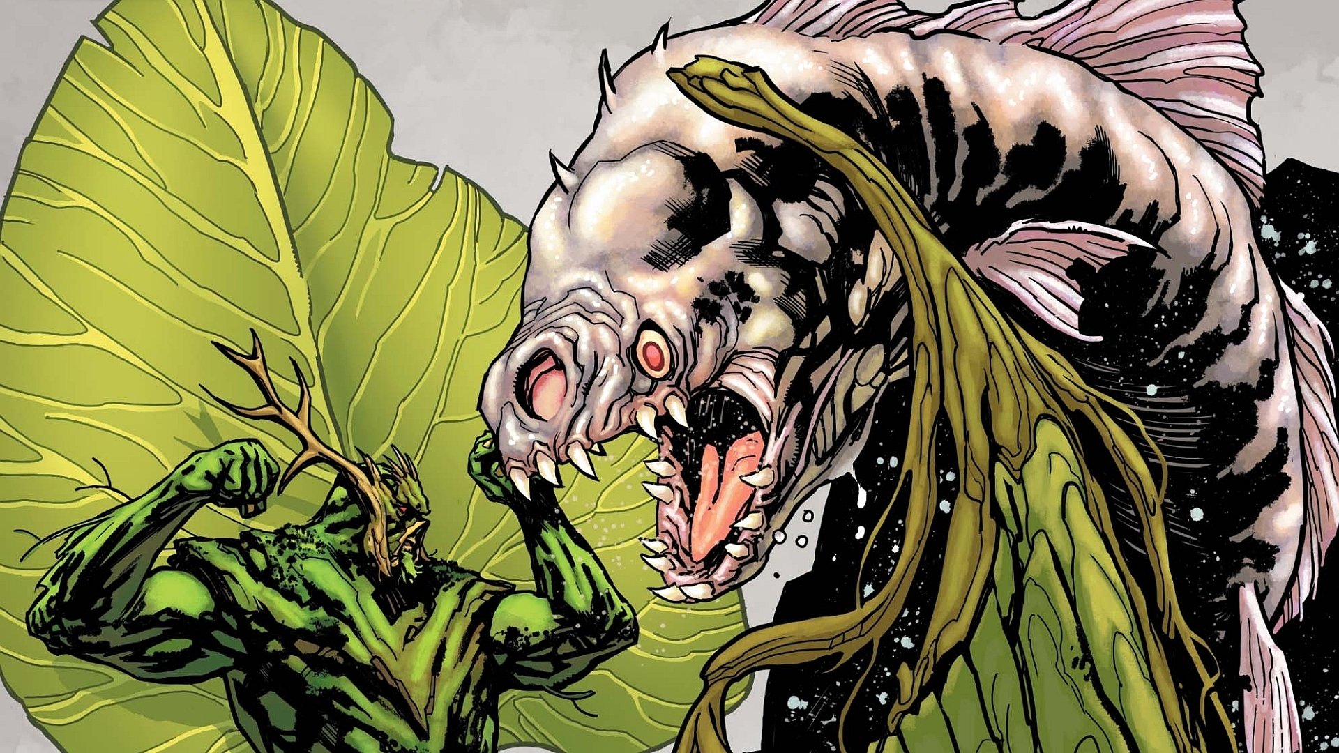 Download Comic Swamp Thing HD Wallpaper