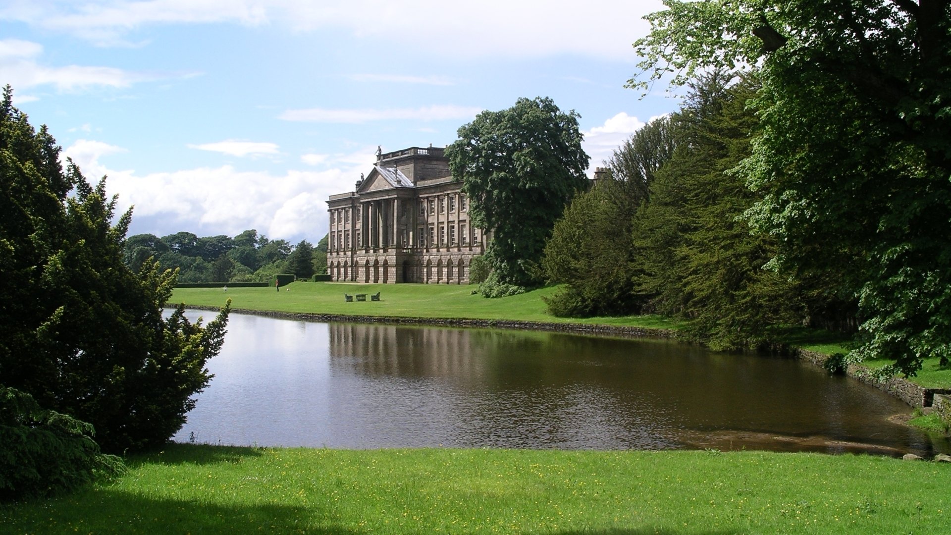 Download Man Made Lyme Park HD Wallpaper