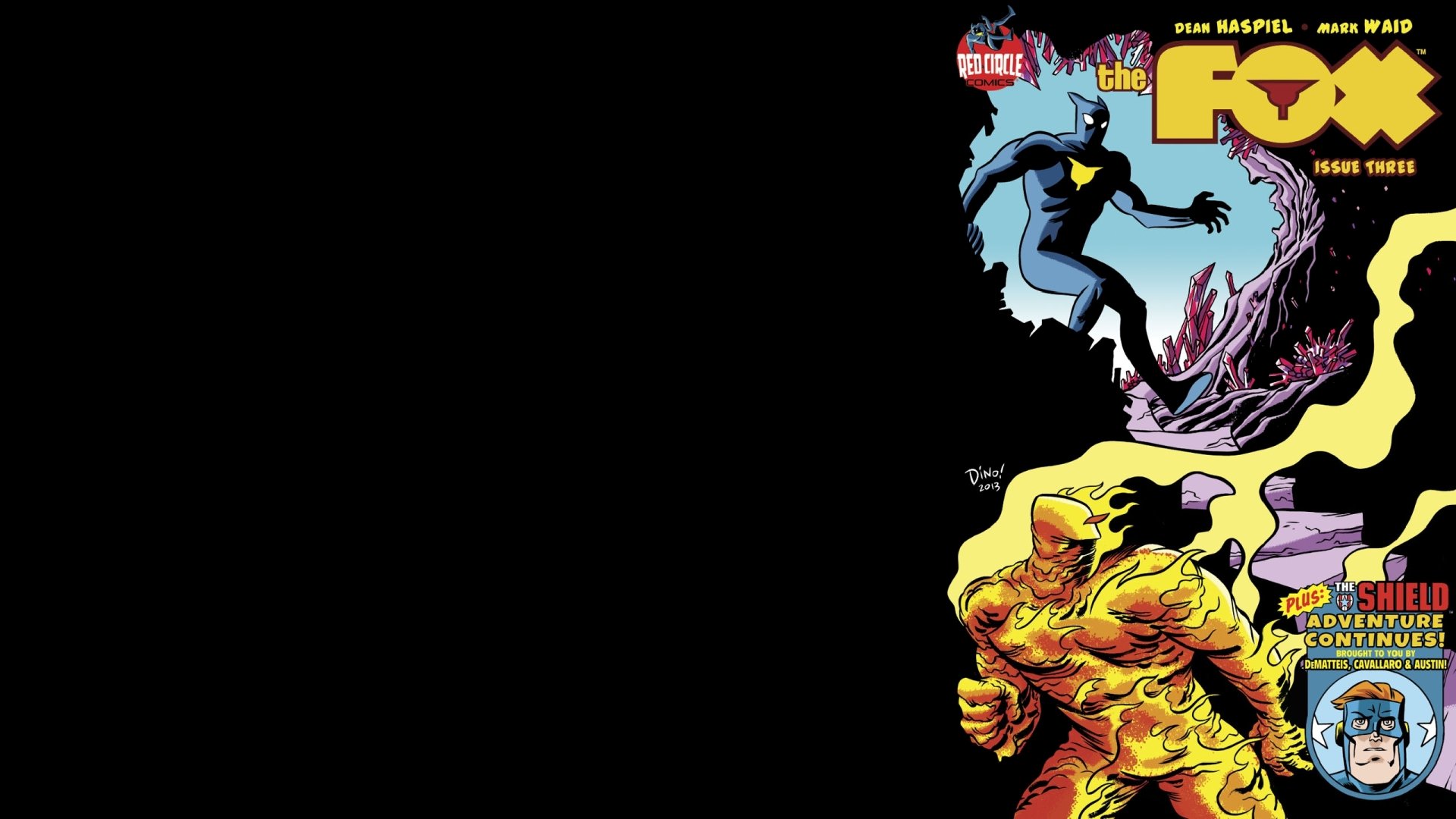 Download Comic The Fox HD Wallpaper