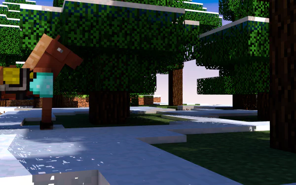 Minecraft Adventure HD Wallpaper